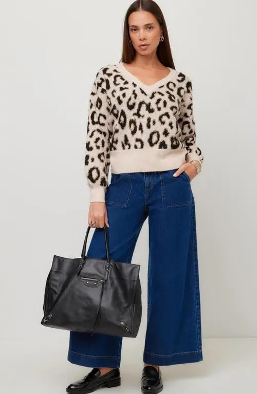 Fifteen Twenty Elodie Blouson Sleeve Sweater
