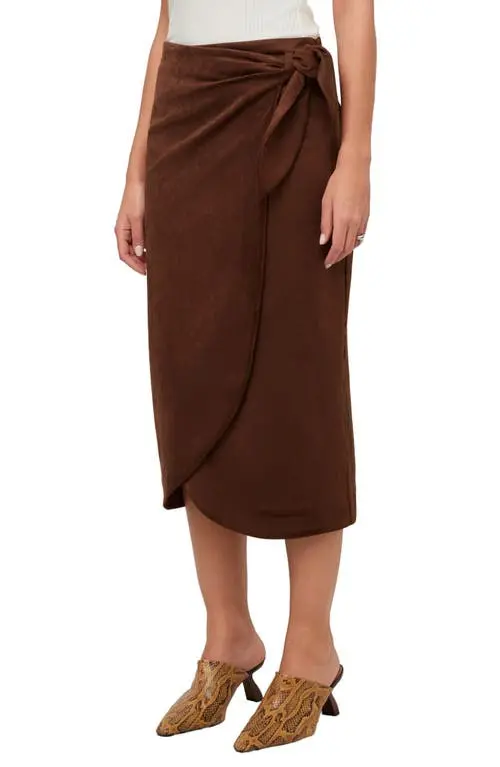 Fifteen Twenty Penelope Wrap Midi Skirt