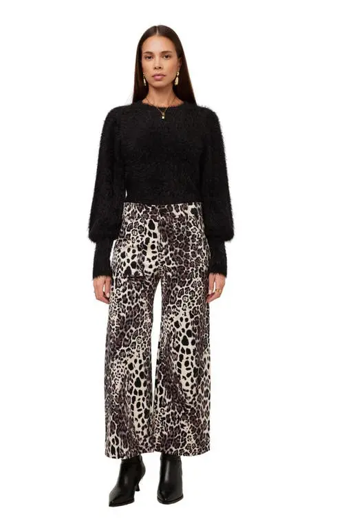 Fifteen Twenty Rylee Wide Leg Cropped Pants