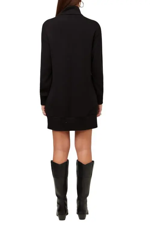 Fifteen Twenty Claylee Turtleneck Cutout Dress
