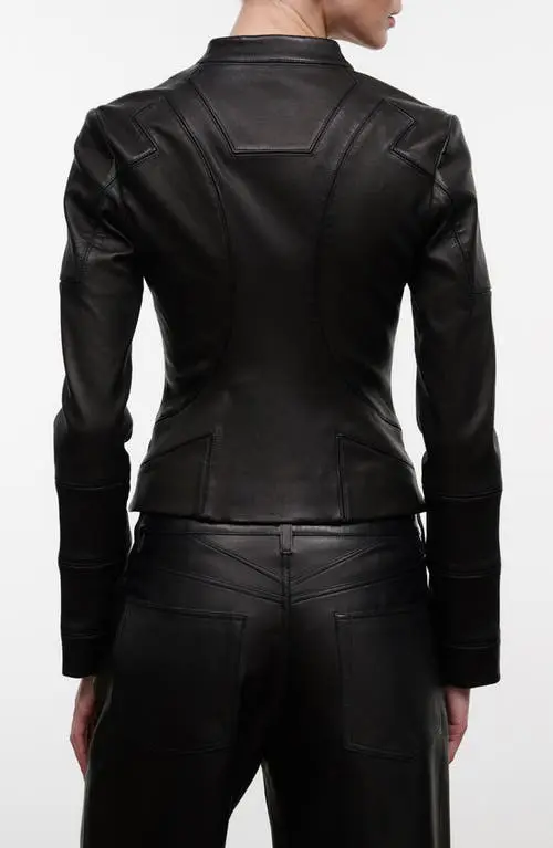 Staud Blair Leather Jacket