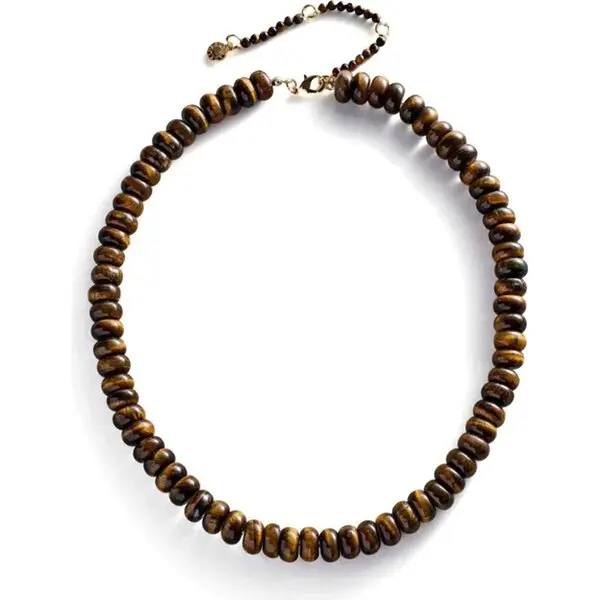 Baublebar Joyce Semiprecious Stone Beaded Necklace - Brown