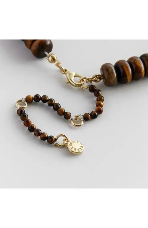 Baublebar Joyce Semiprecious Stone Beaded Necklace - Brown