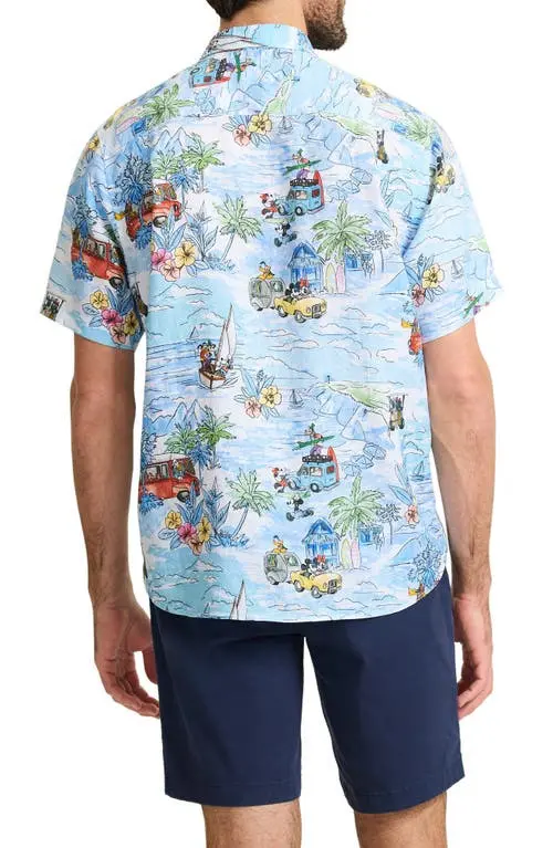 Tommy Bahama Adventurous Ears Linen Button-up Shirt