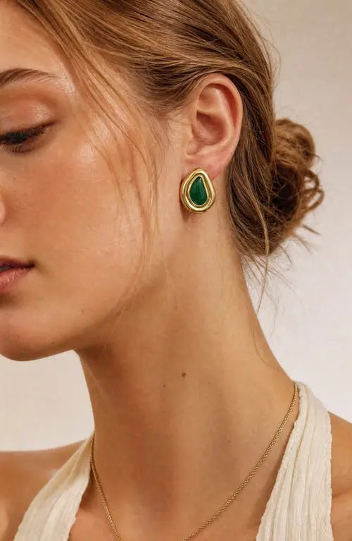 Argento Vivo Statement Stud Earrings
