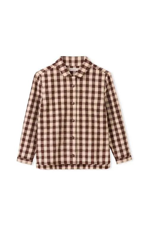 CELTIC & CO. Gingham Button Through Shirt