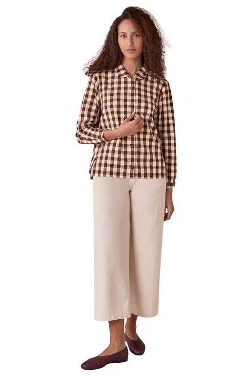 CELTIC & CO. Gingham Button Through Shirt