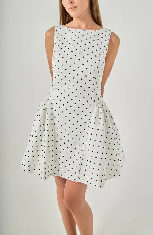 Endless Rose Puffy Sleeveless Minidress