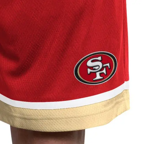 STARTER San Francisco 49ers Power Play Mesh Shorts