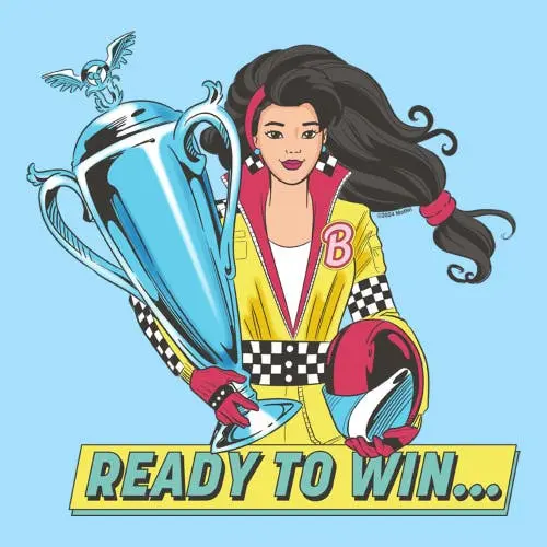 BARBIE Kira Ready To Win Short Sleeve Graphic T-shirt