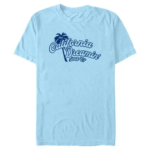 BARBIE California Dreamin' Since 1961 Short Sleeve Graphic T-shirt - Light Blue