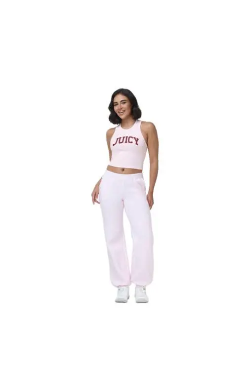 Juicy Couture High Neck Crop Tank Top