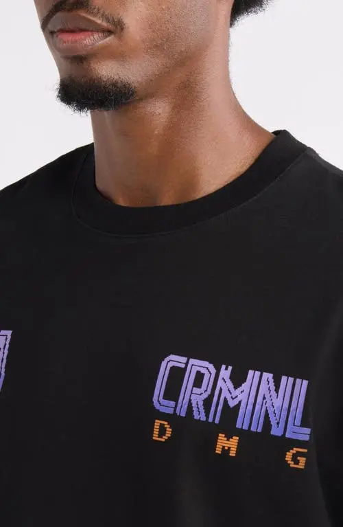 CRIMINAL DAMAGE Vega Graphic T-shirt