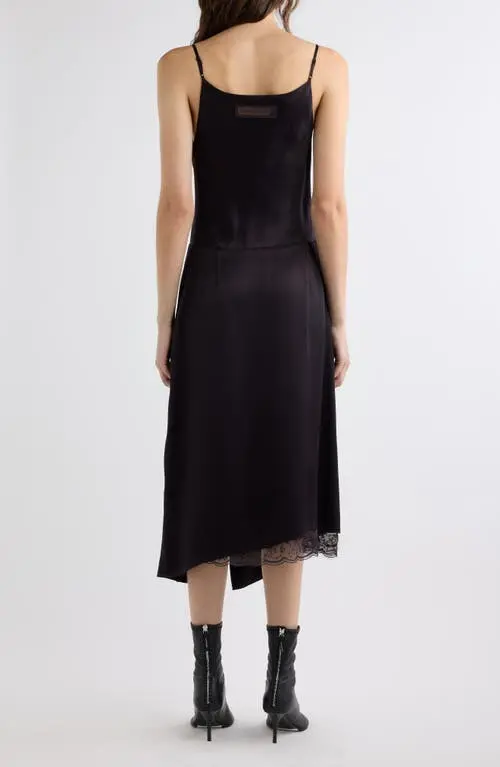 Acne Studios Dinouka Satin Midi Dress