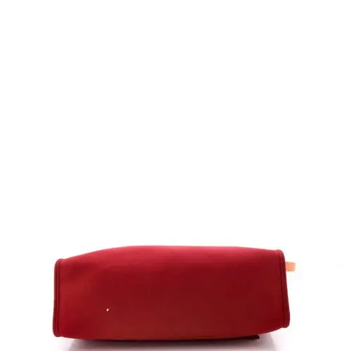 Hermès Herbag Zip Leather And Toile 31