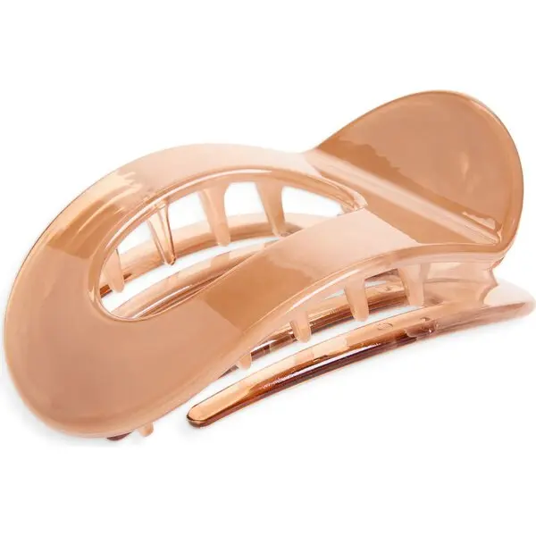 L. Erickson Aire Flat Claw Clip - Brown