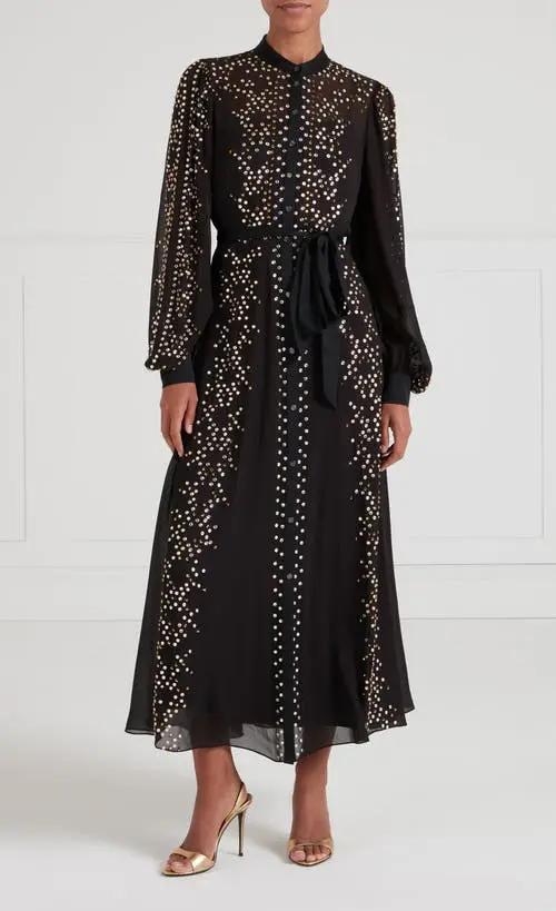 TEMPERLEY LONDON Oberon Shirt Dress - Black