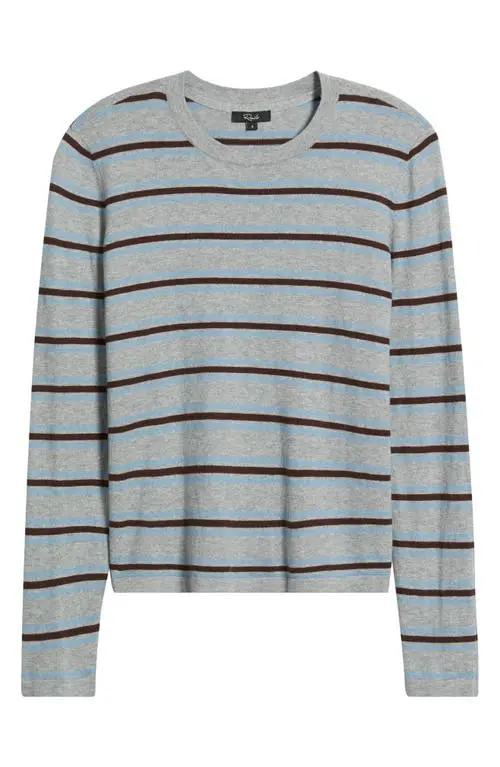 Rails Davie Stripe Cotton & Cashmere Sweater