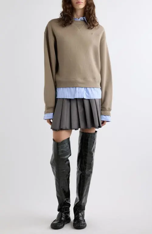 Acne Studios Finten C Organic Cotton Sweatshirt