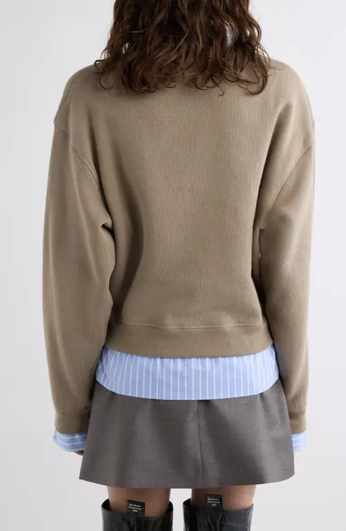Acne Studios Finten C Organic Cotton Sweatshirt