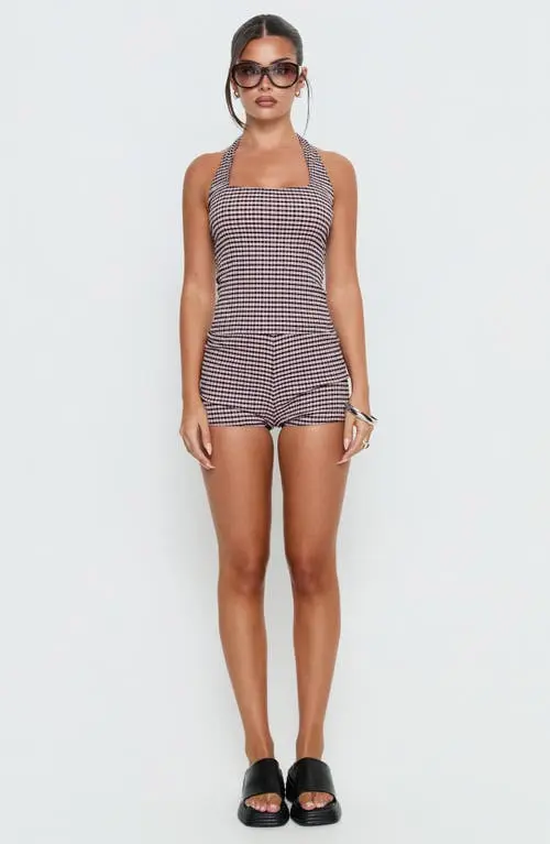 Princess Polly Feijoa Mid Rise Knit Shorts