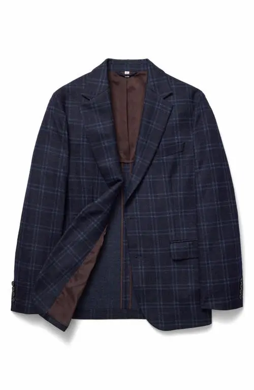 Bonobos Italian Wool Blend Windowpane Blazer