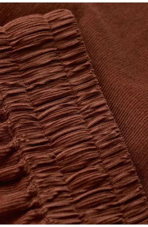 SEASALT CORNWALL Sholl Organic Cotton Crop Pants - Dark Nutmeg