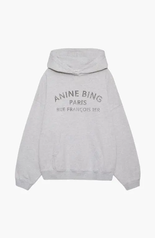 ANINE BING Harvey Paris Stencil Sweatshirt