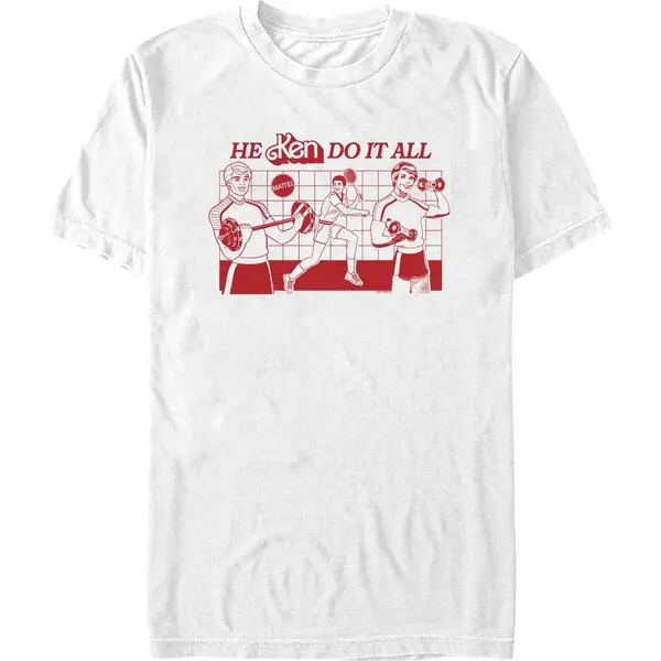 BARBIE He Ken Do It All Short Sleeve Graphic T-shirt