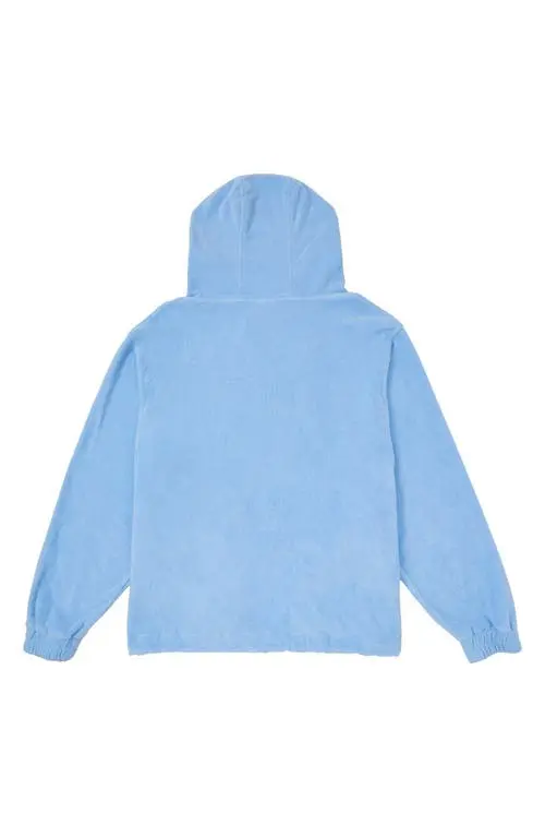 SUGARLOAF SOCIAL CLUB X Byrdie Terry Hood Quarter Zip Pullover