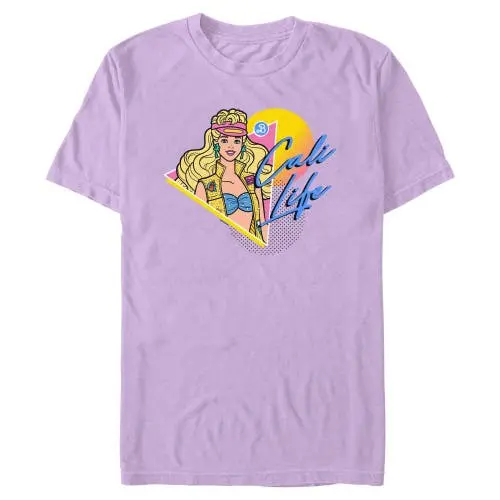 BARBIE Retro Cali Life Short Sleeve Graphic T-shirt - Orchid