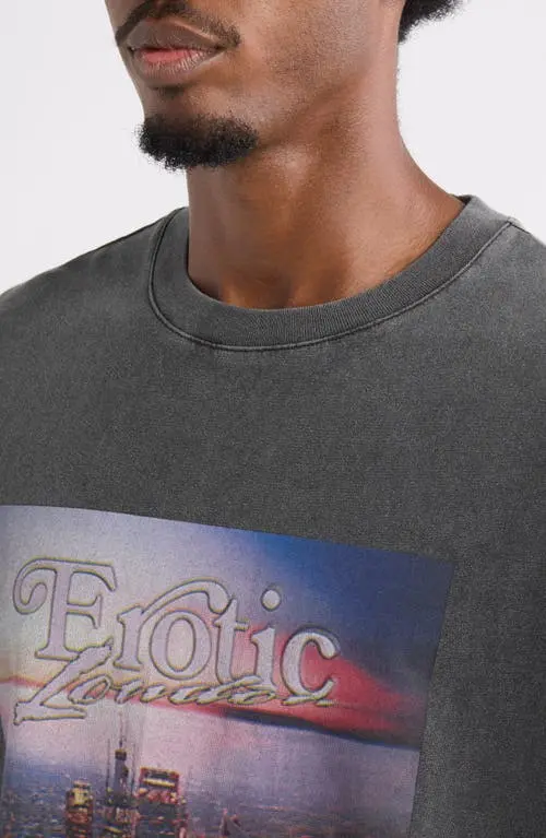 CRIMINAL DAMAGE Erotic City Graphic T-shirt