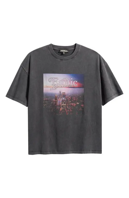 CRIMINAL DAMAGE Erotic City Graphic T-shirt