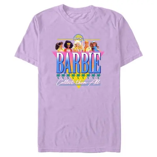BARBIE Collect Them All Short Sleeve Graphic T-shirt - Orchid