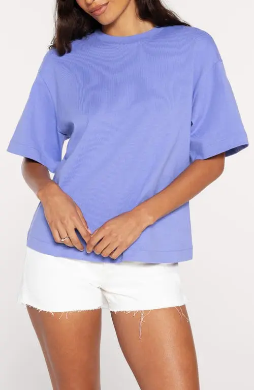 NUUDS Roomy Cotton T-shirt - Bluebonnet
