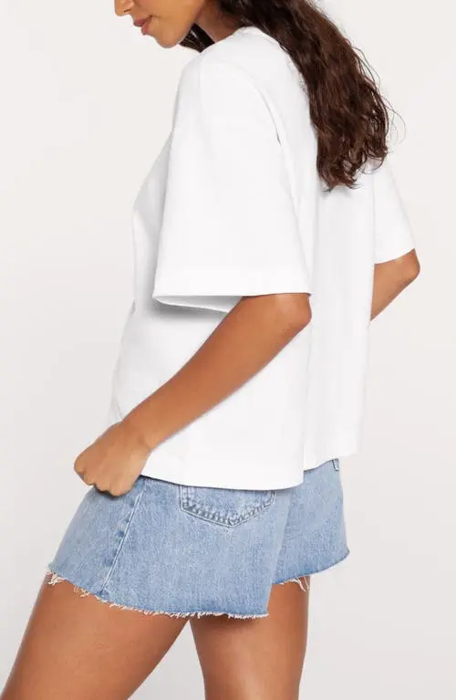 NUUDS Roomy Cotton T-shirt - White