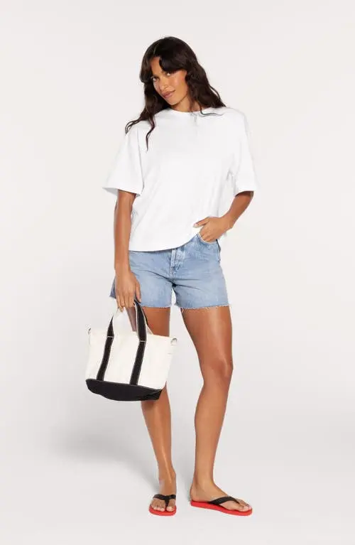 NUUDS Roomy Cotton T-shirt - White