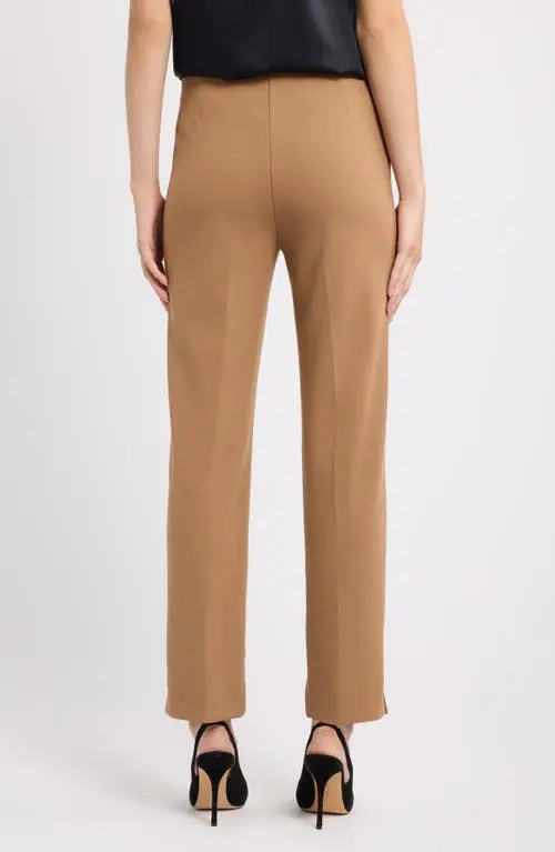 Anne Klein Hollywood Waist Straight Leg Pull-on Pants
