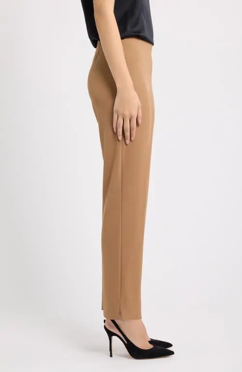 Anne Klein Hollywood Waist Straight Leg Pull-on Pants