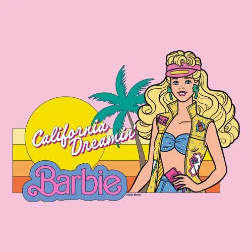 BARBIE Classic California Dreamer Short Sleeve Graphic T-shirt