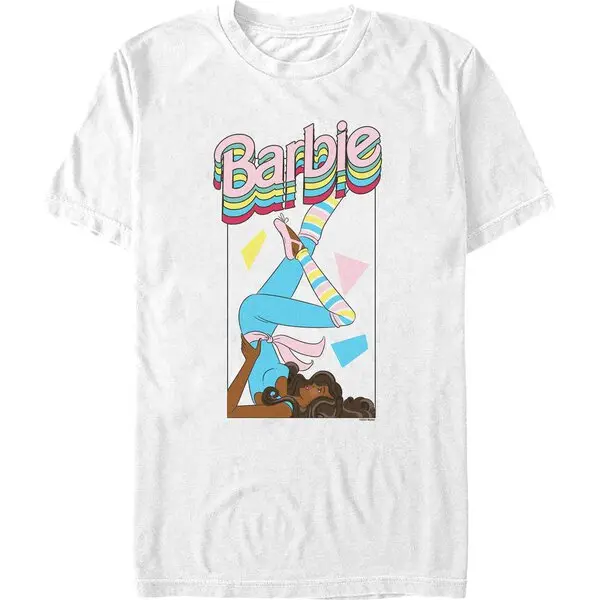 BARBIE Ballerina Warm Up Short Sleeve Graphic T-shirt - White