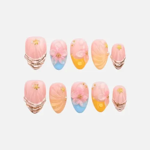 THE ONLY NAILS Hawaii Hananail Set