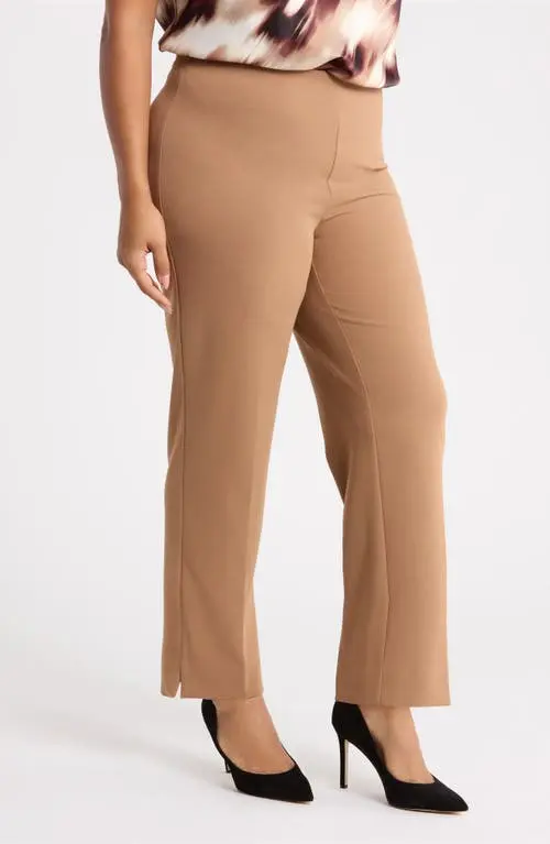 Anne Klein Hollywood Waist Straight Leg Ankle Pants