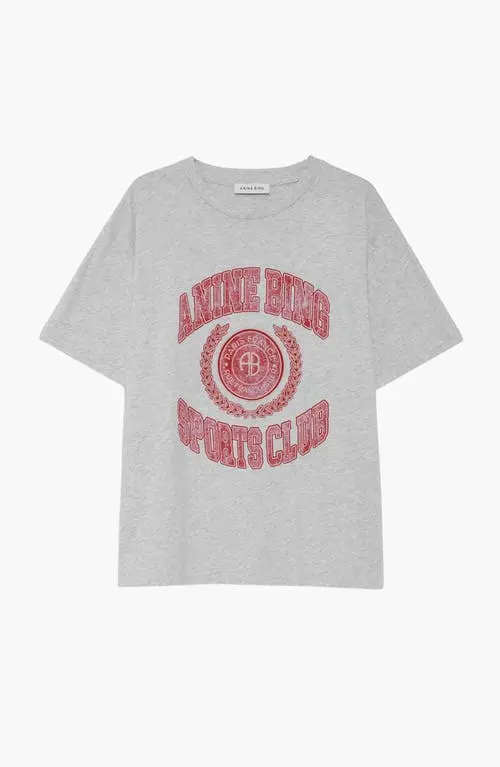 ANINE BING Cade Collegiate Tee