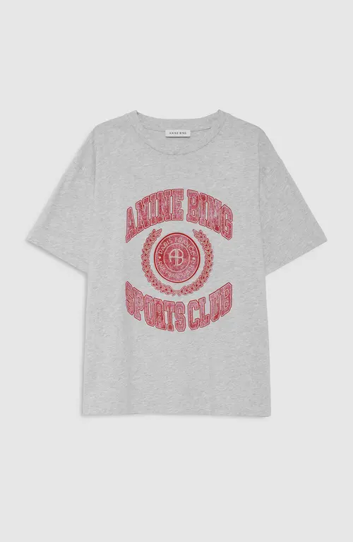 ANINE BING Cade Collegiate T-shirt