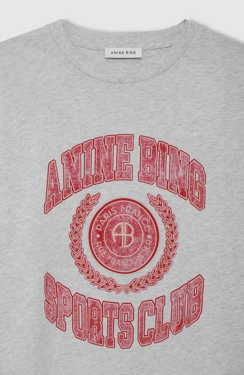 ANINE BING Cade Collegiate T-shirt
