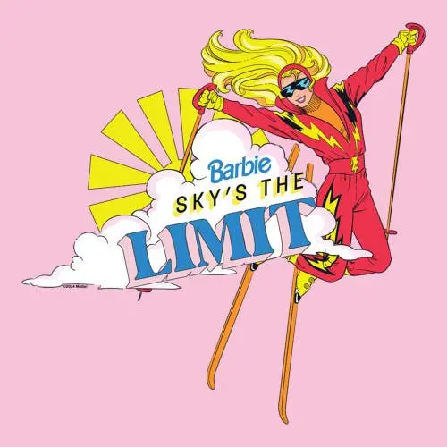 BARBIE Sky Is The Limit Short Sleeve Graphic T-shirt