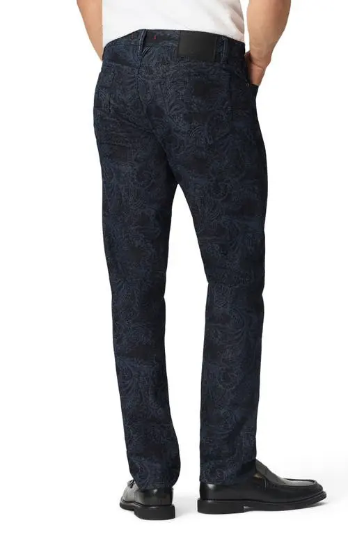 Robert Graham Barnton Paisley Jacquard Straight Leg Jeans