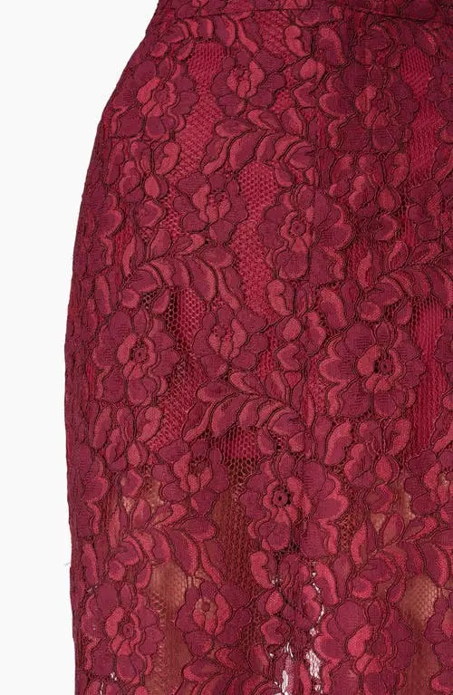 Cami Nyc Osmond Lace Midi Skirt