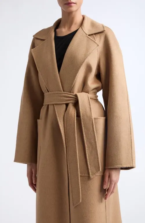 Max Mara Wool Tie Waist Coat